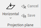 Projection plane