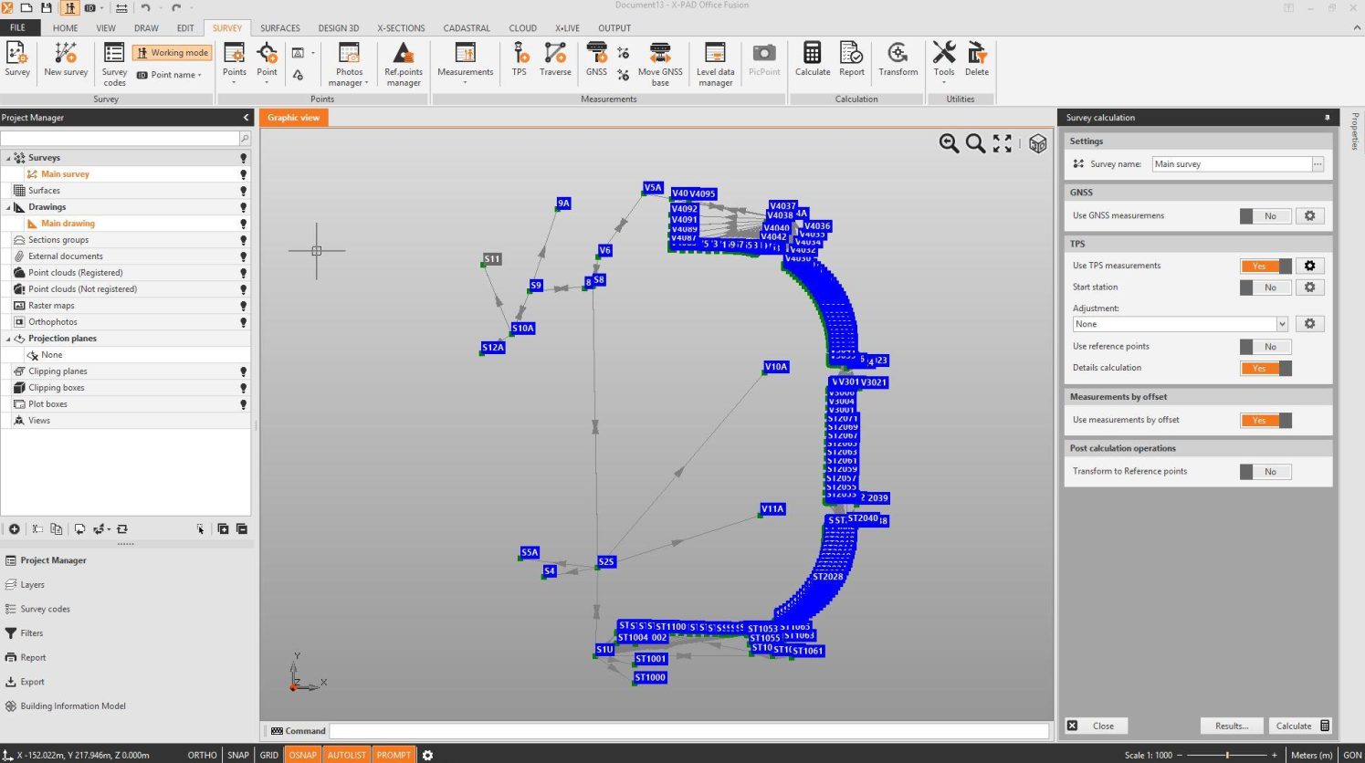 Traverse calculation tutorial